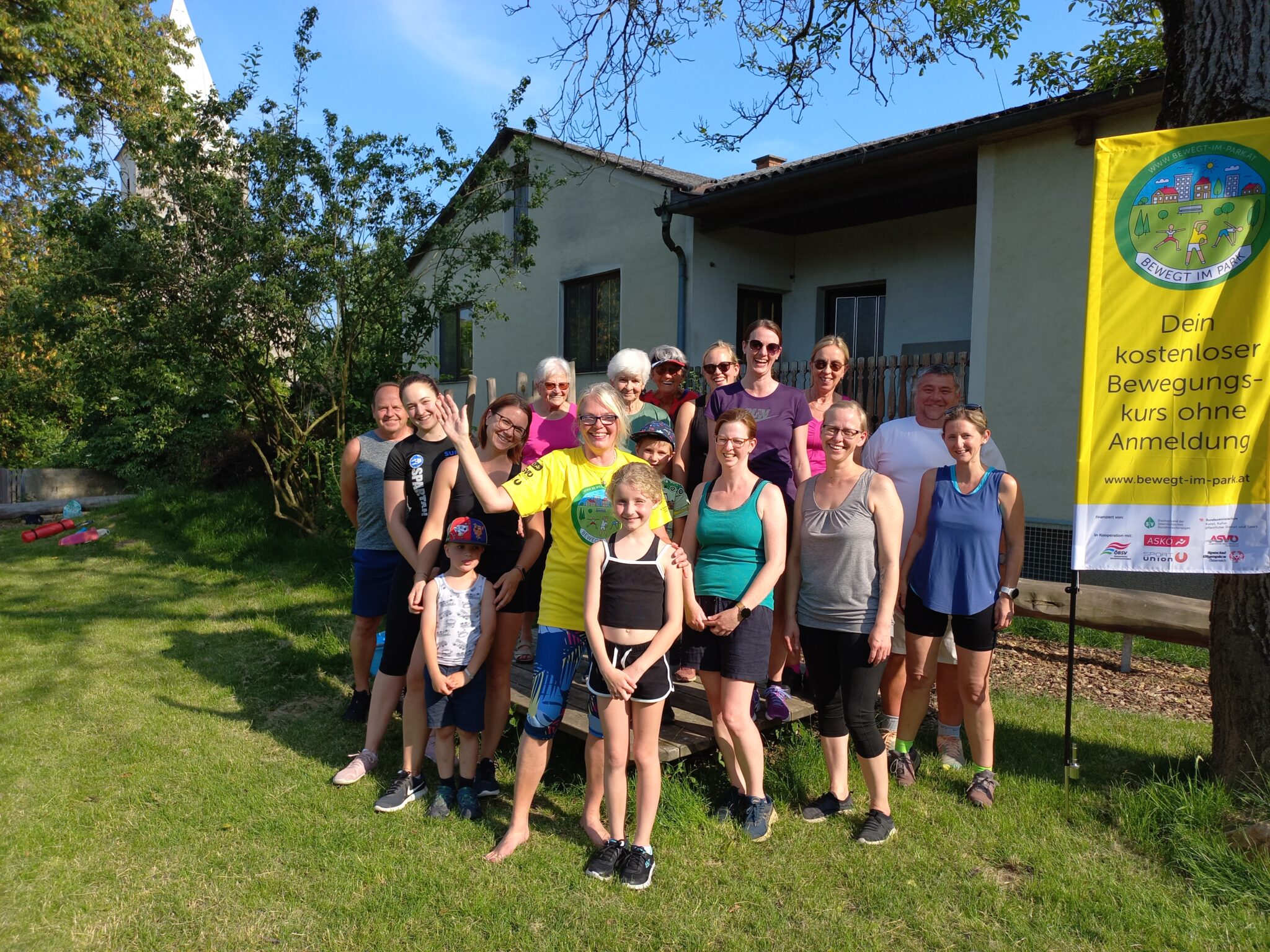 Bewegt im Park gestartet - USC Asperhofen